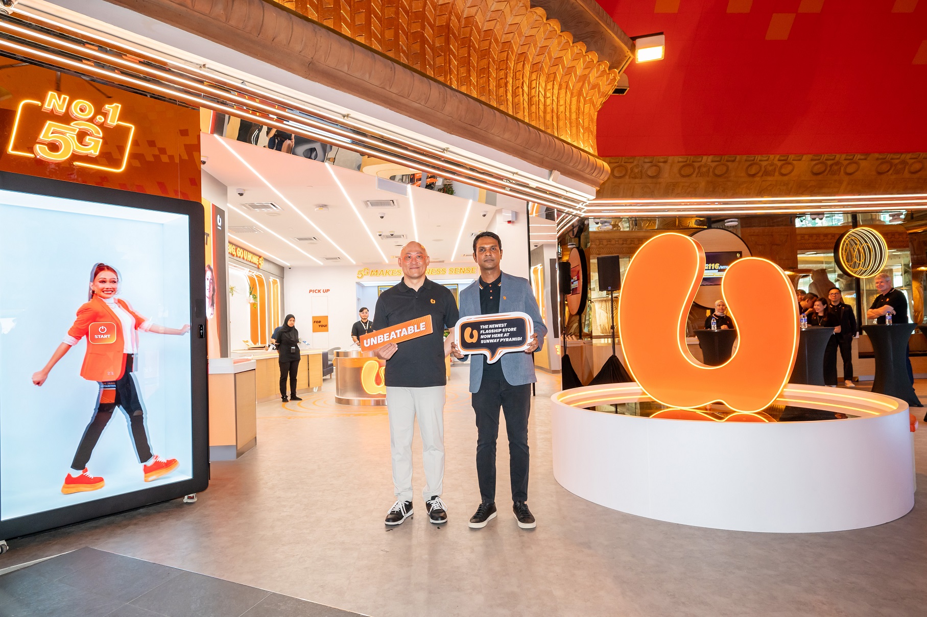 U Mobile Launches Newest Flagship Store at Sunway Pyramid, Showcasing ...