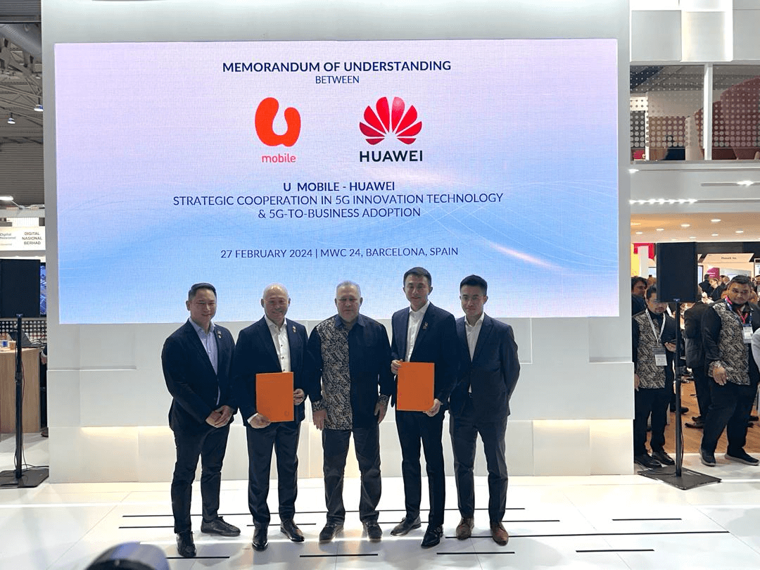 U Mobile & Huawei Ink MOU For Strategic Cooperation in 5G Innovation ...