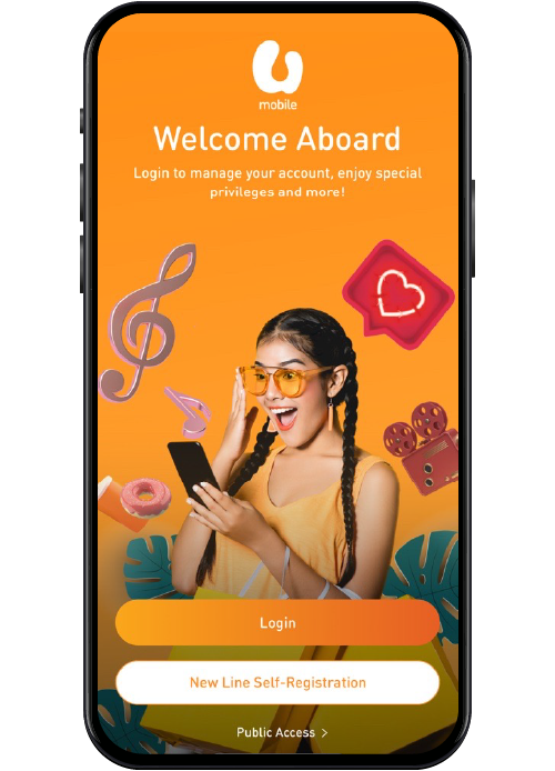 Free Data for First-time App Users | U Mobile