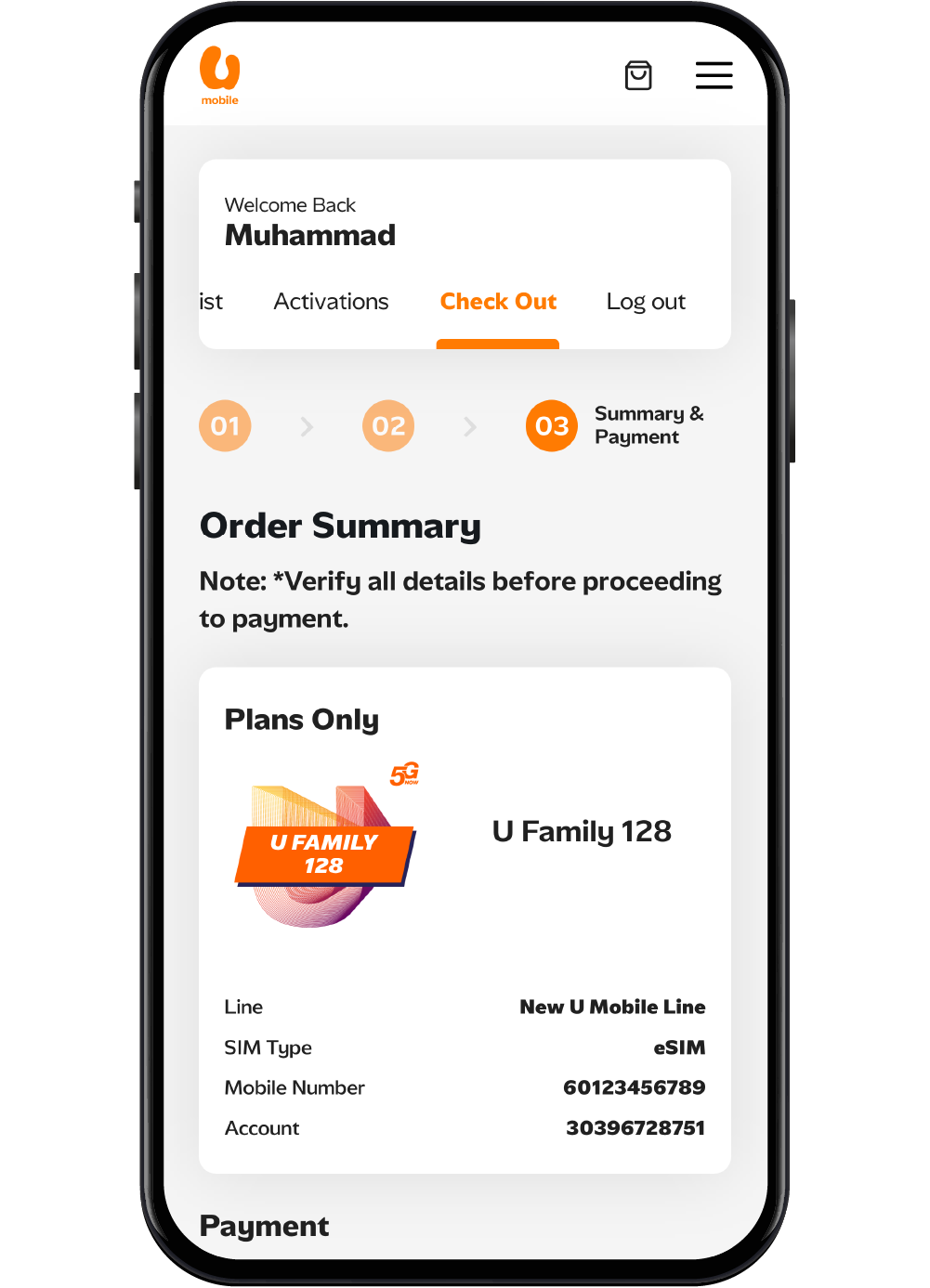 eSIM Self Help Page | Support | U Mobile