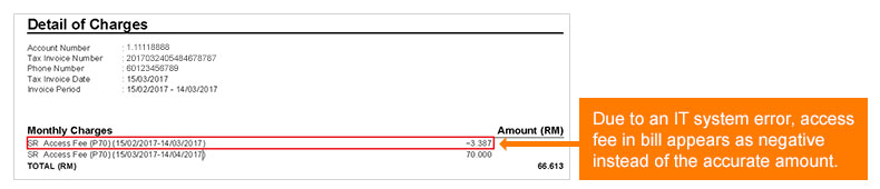March 2017 Postpaid Bills Inaccuracies - Important Notices | U Mobile